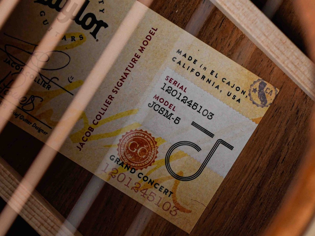 Taylor Jacob Collier Signature Model 5 String | The Fellowship of Acoustics